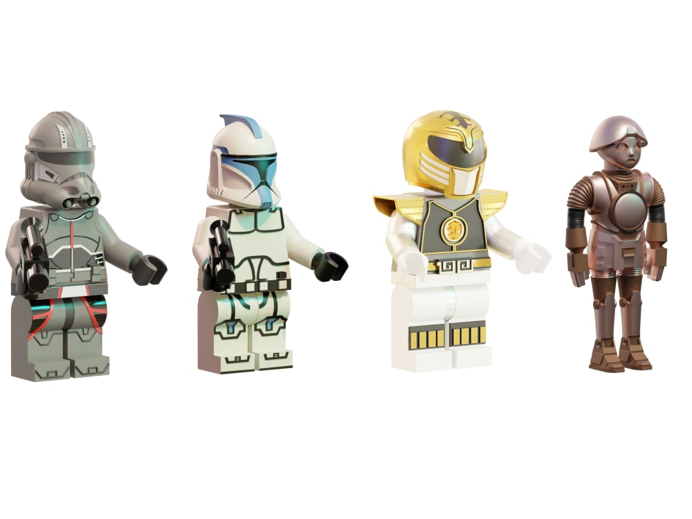 3D Print - Propotype Modeling - Figure 3D models - Lego Model | Upwork