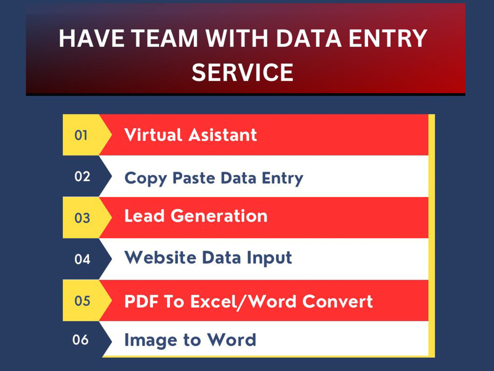 Fast & Accurate Data Entry, Copy-Paste, Manual Typing, PDF to Word ...