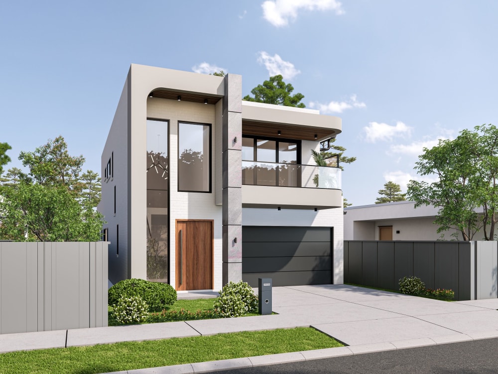 Realistic 3D façade renders. | Upwork