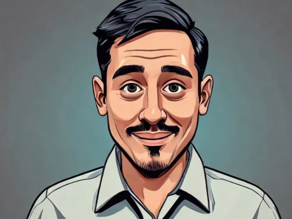 2d Classic Cartoonish Caricature | Upwork