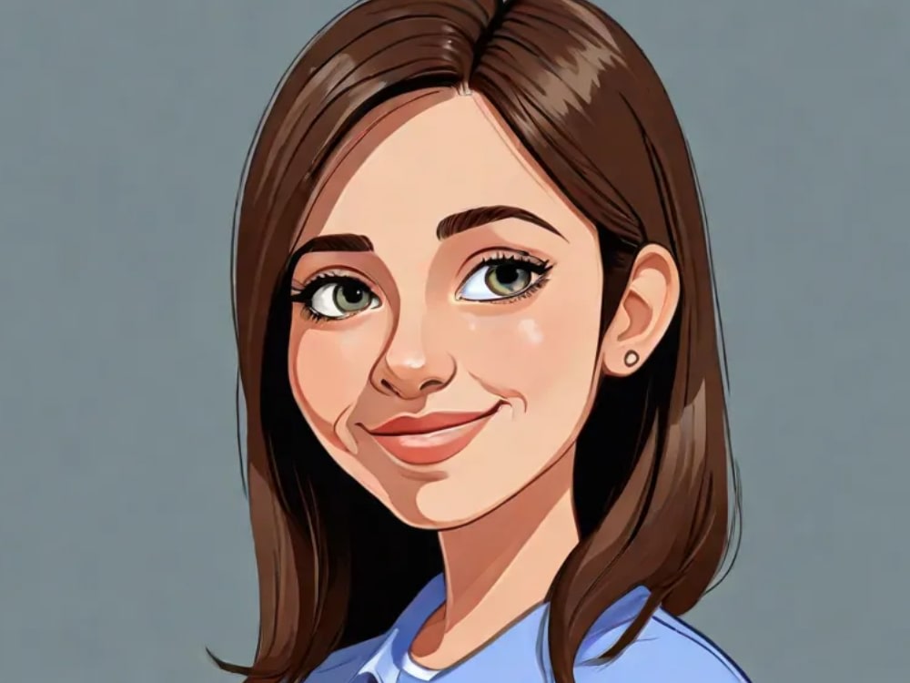 2d Classic Cartoonish Caricature | Upwork
