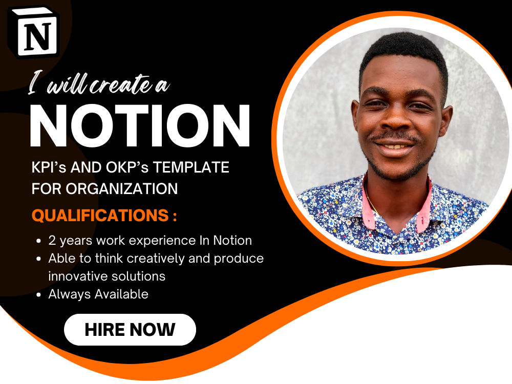 A Notion dashboard for OKR and KPI dashboard for your business | Upwork