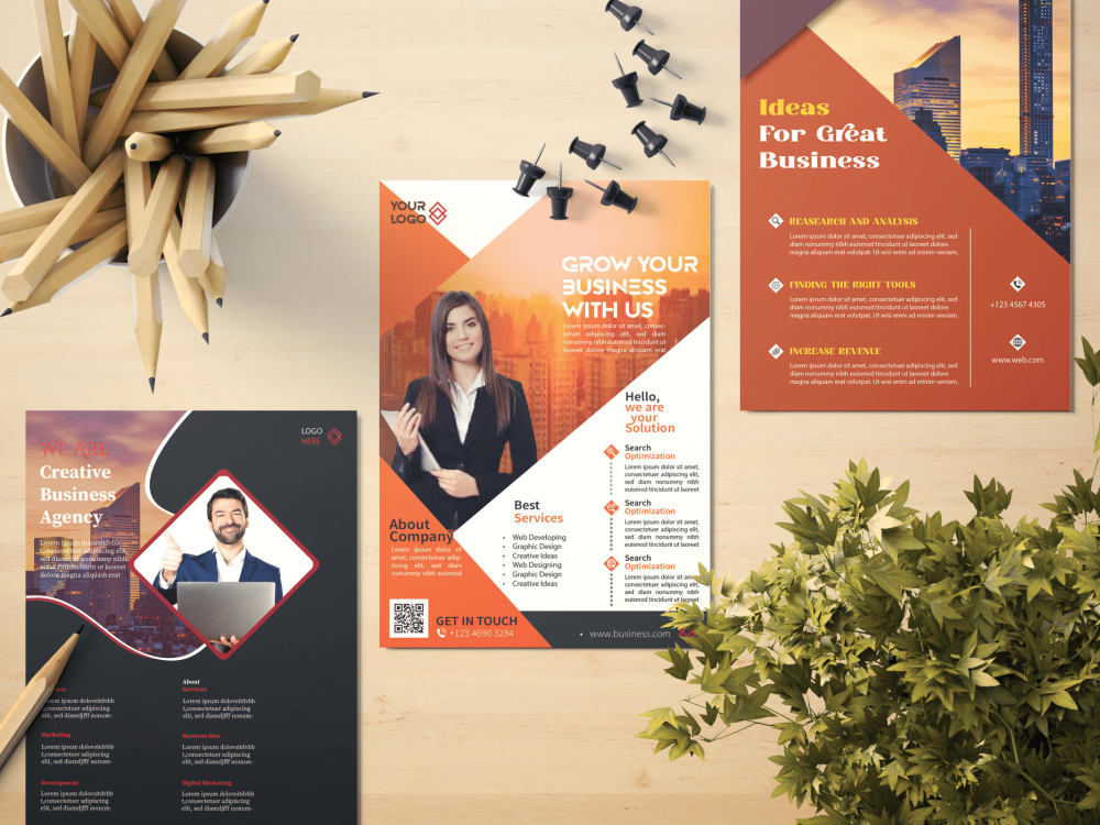 Custom, unique flyer design | Upwork