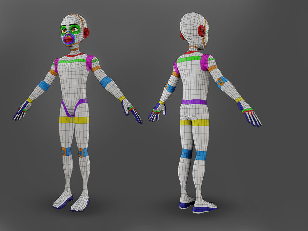 A professional retopology of your 3D characters | Upwork