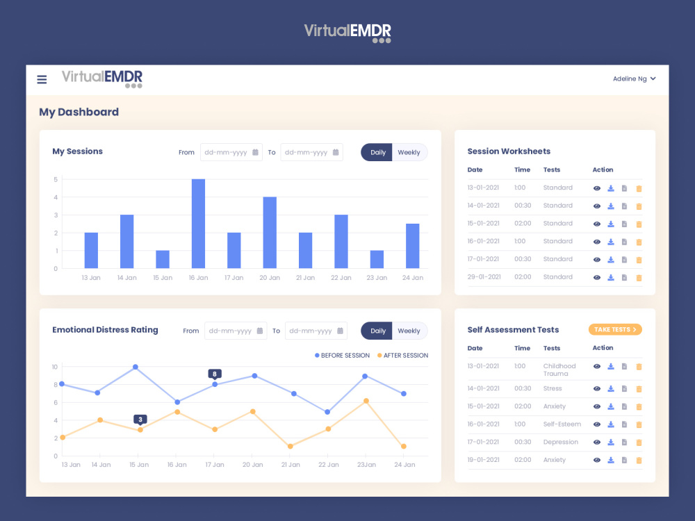Awesome minimalist dashboard design | Upwork