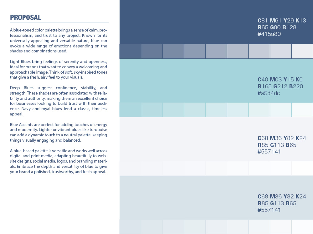 A custom Color Palette for effective visual communication | Upwork