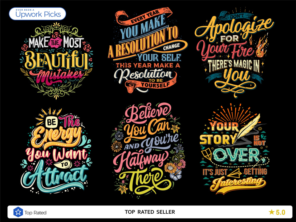 Custom calligraphy, lettering, typography logo | Upwork