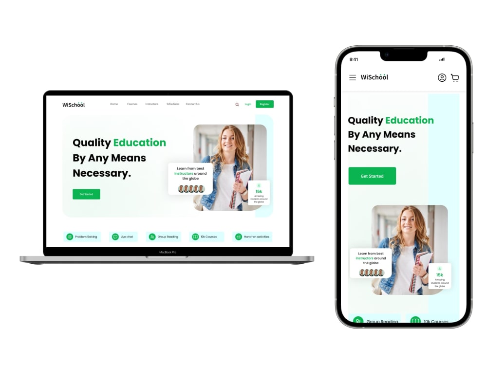 Website & Mobile App Landing Page Design | React, Next.js, Angular Experts | Upwork