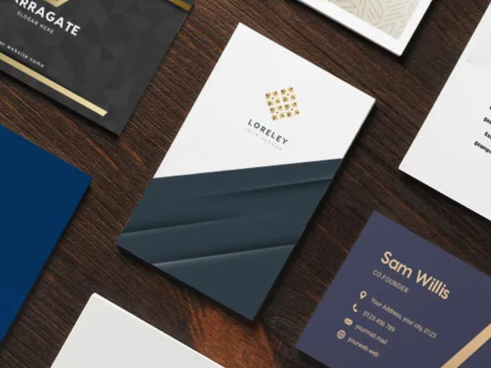 A unique, professional business card and logo | Upwork