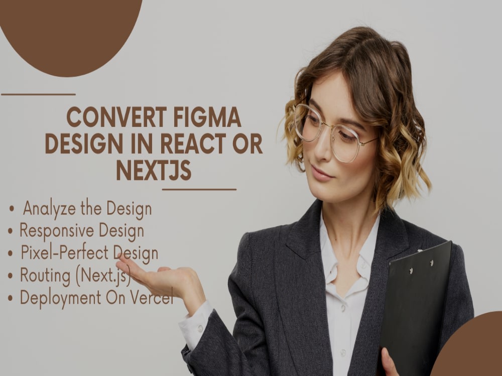 A Figma Design Into React or NextJS | Upwork