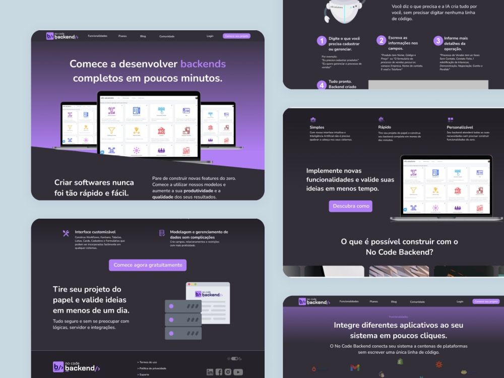 Responsive Landing Page for Conversions | UX/UI Design at Figma | Upwork