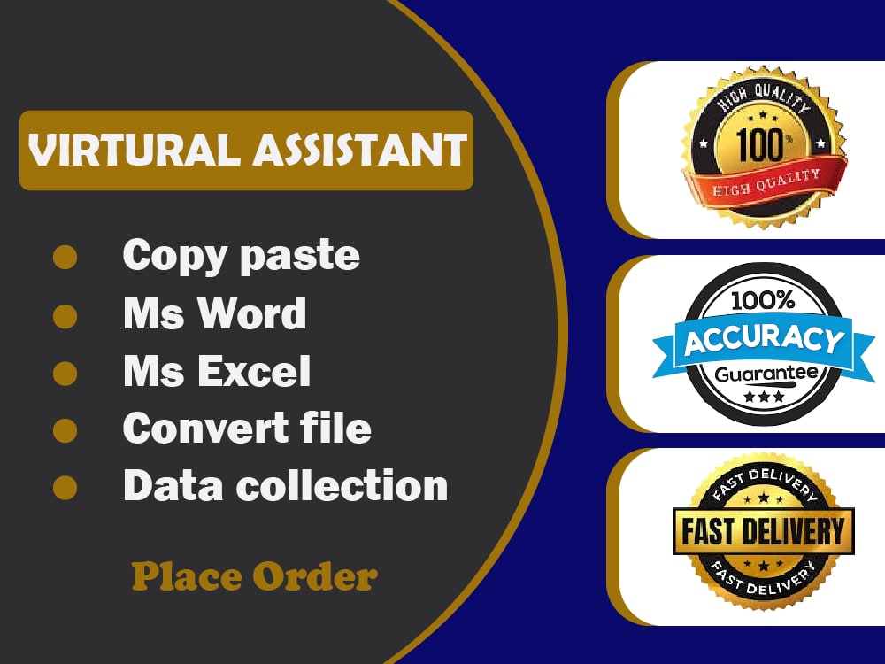 Ms word, Ms excel, copy paste, file conversion, data collection | Upwork