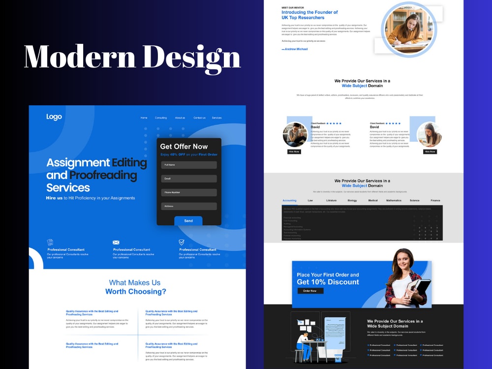 Figma to HTML | React js | Next js | Bootstrap | Tailwind CSS Landing Page | Upwork