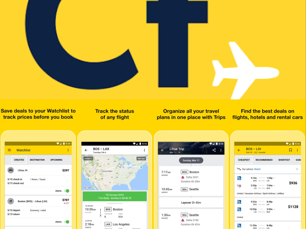 A Cross-Platform Travel App | Flights, Hotels & Cars | Upwork