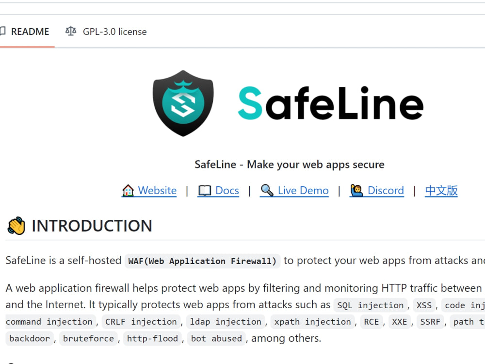 Open Source Web Application Firewallcan Waf Github Stars 12 4k Upwork