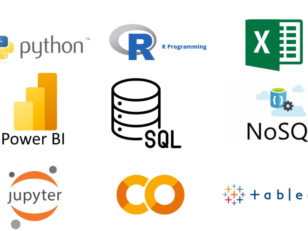 Data Analysis In Excel Python R Spss Power Bi Sql Tableau Pyspark Upwork