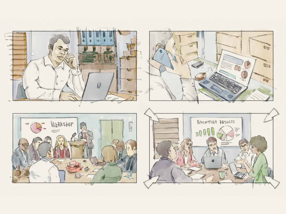 Storyboard for your project; Film, Presentation, Animation, Video | Upwork