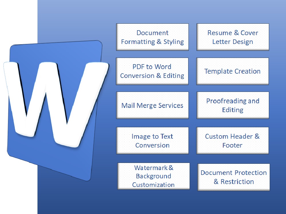 Data Entry Specialist for MS Word, Excel, Powerpoint and Google Sheets | Upwork