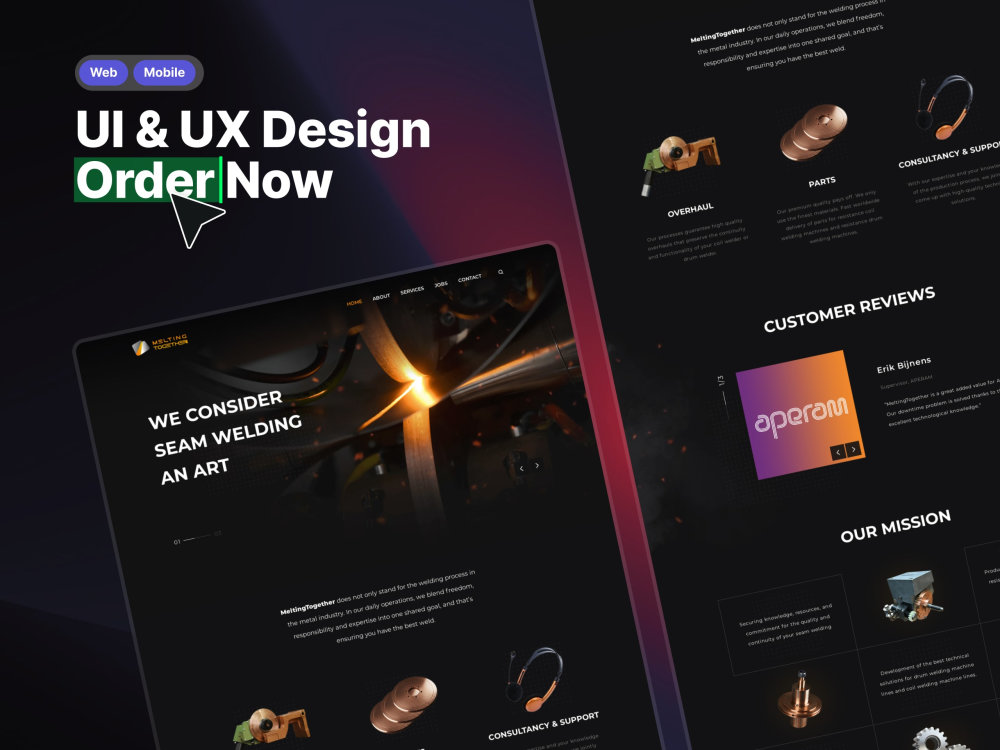 Professional design of your website or landing page | Upwork