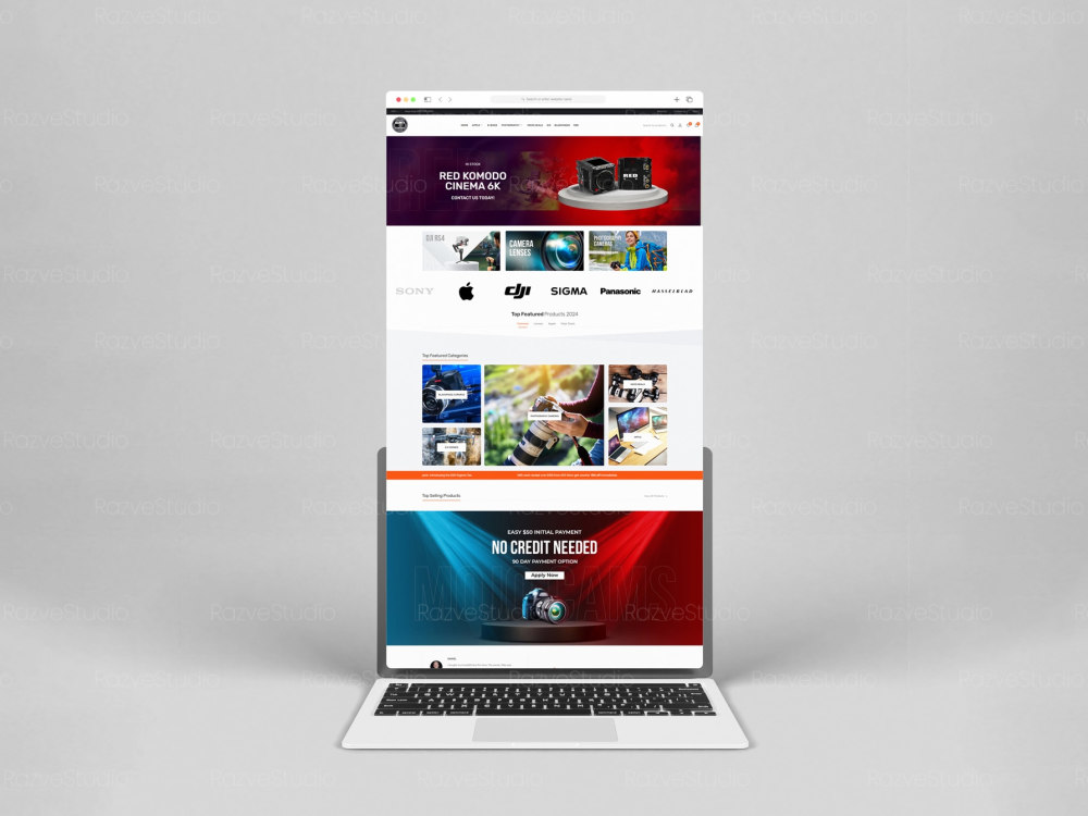 Creative Landing page, web design with your branding | Upwork