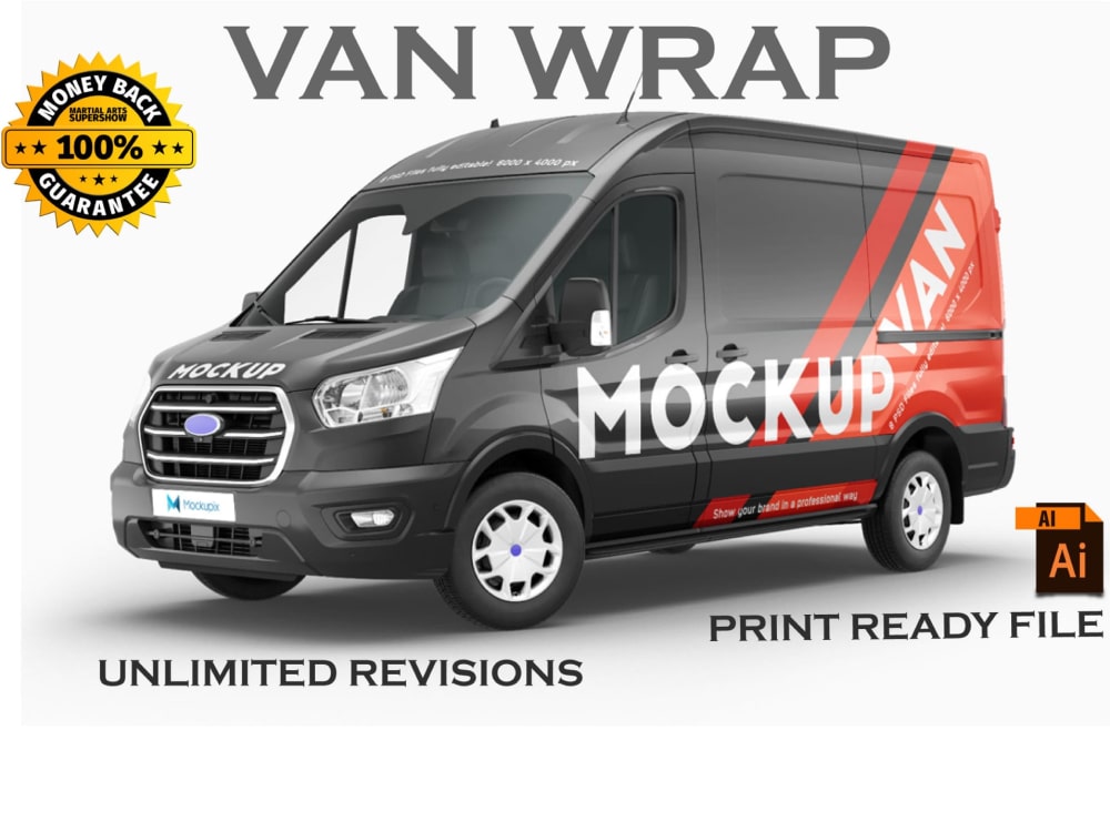 Van Wrap design, car wrap design, Cargo van wrap, Food Van wrap design ...