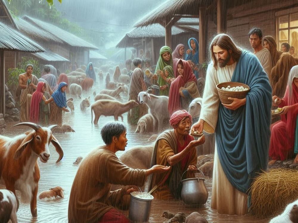 50 Inspiring Images of Jesus Christ Feeding the Poor bundle | Upwork