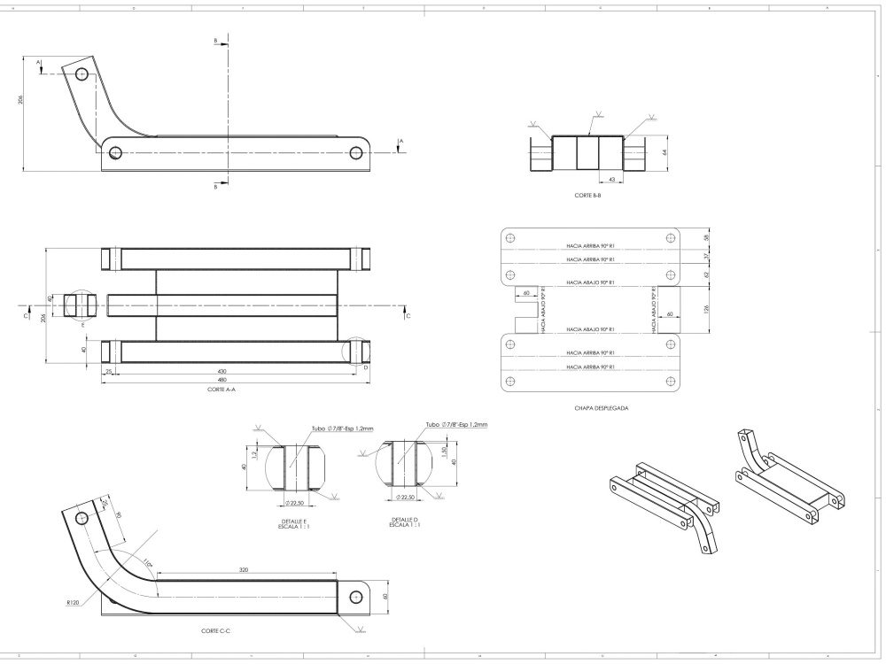 Sheet metal design 3D Model | Upwork