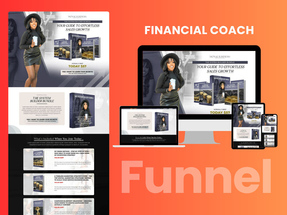 Clickfunnels sales funnel, clickfunnels landing page design, website ...