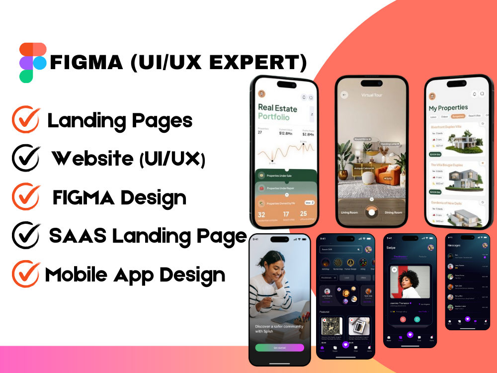 UI UX Designer | UI UX Design| Mobile UI UX Designer| Figma Wireframe UI UX | Upwork