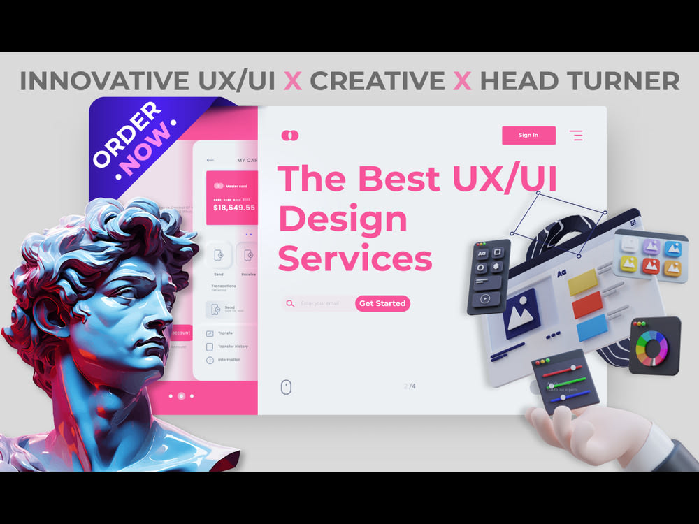 UI UX Designer | UI UX Design, Mobile App Design, Figma Wireframe UI UX | Upwork