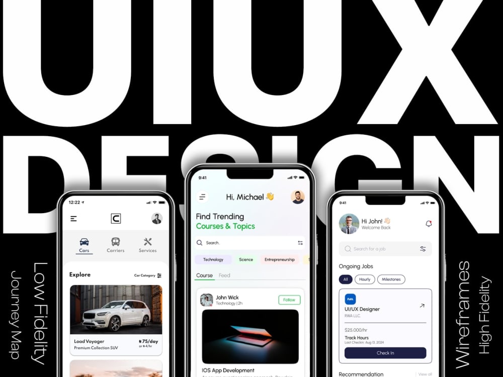 An Exclusive, Bespoke Mobile App Design Tailored Just for You! | Upwork