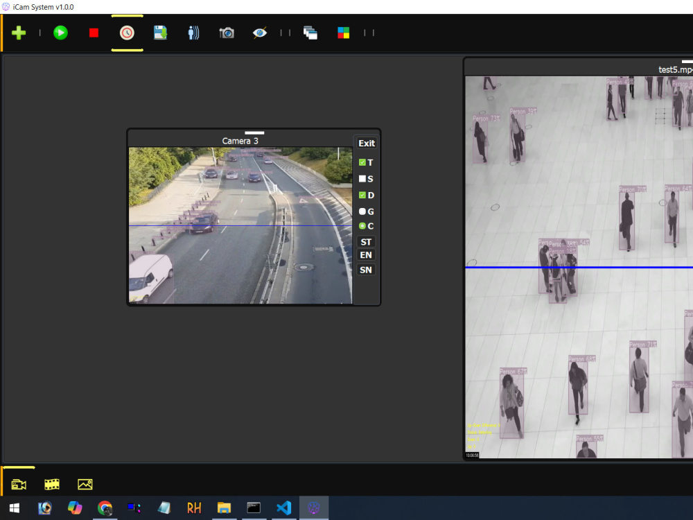 A object detection GUI application with dashboard | Upwork
