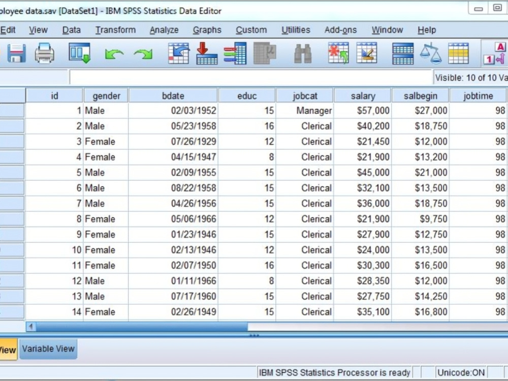 SPSS data analysis and interpretation | Upwork