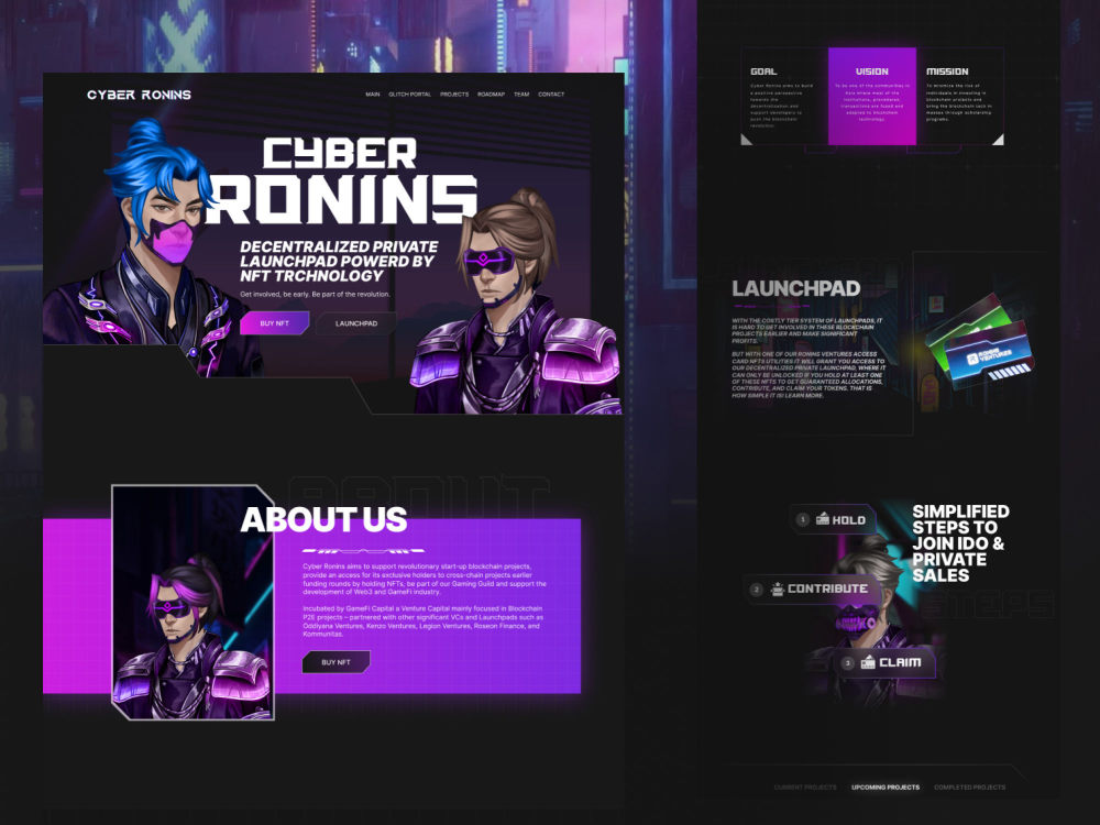 Responsive Website Landing Page UI/UX Design | Figma | Website UI/UX | Upwork
