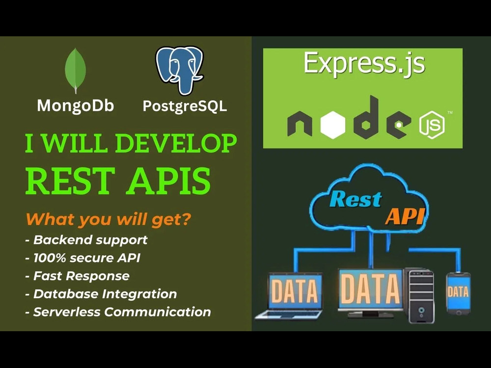 Scalable RESTful APIs with Node.js, Express.js, and MongoDB | Upwork