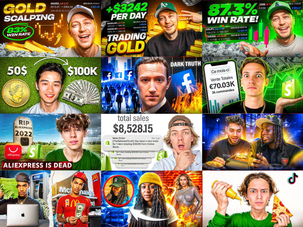 Scroll-Stopping YouTube Thumbnails for MAX Engagement! | Upwork