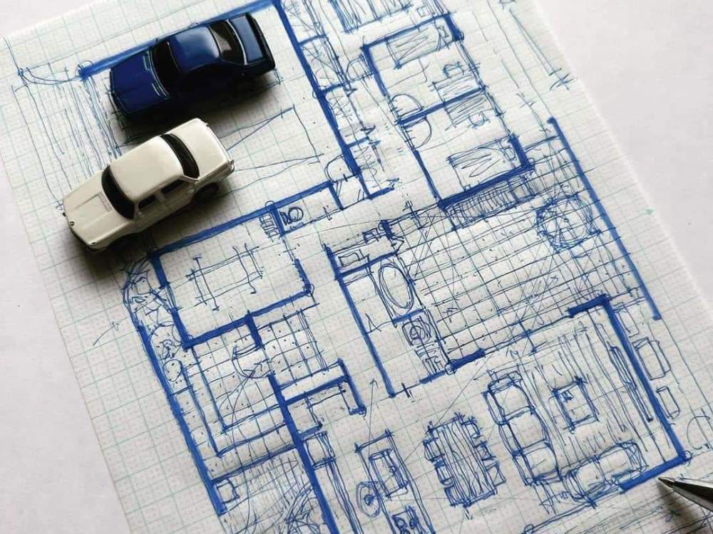 Top-notch construction drawing foundation plot plan home renovation ...