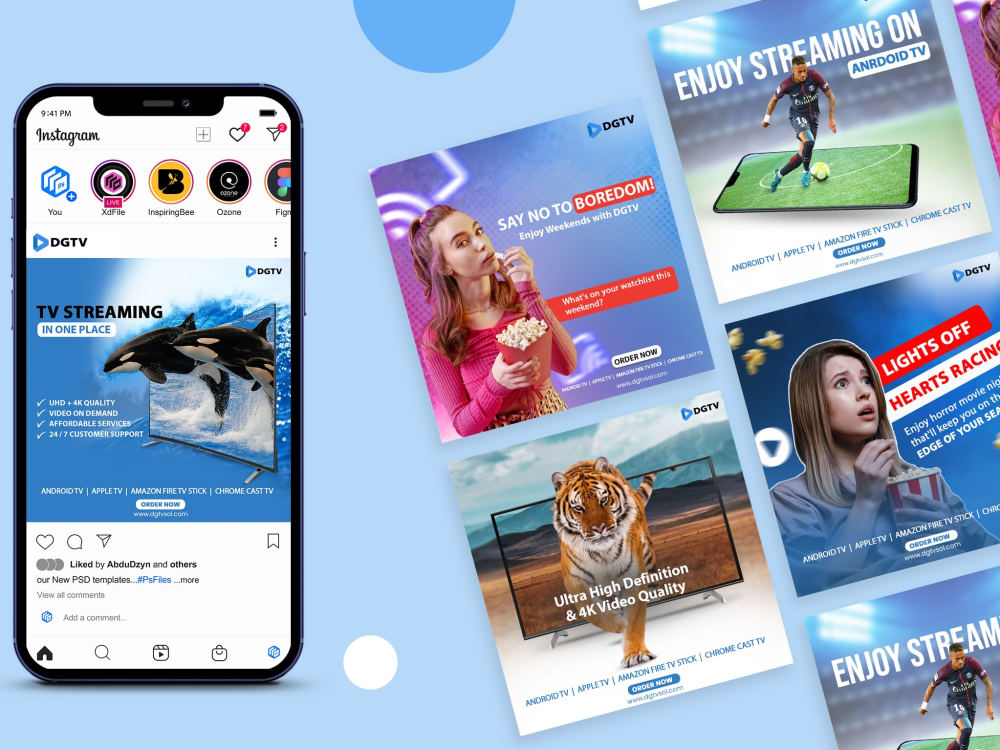 30 custom social media posts designs (Facebook posts, Instagram posts ...