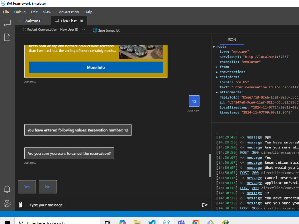Microsoft Teams Chatbot | Integration with Azure Language studio | AI ...