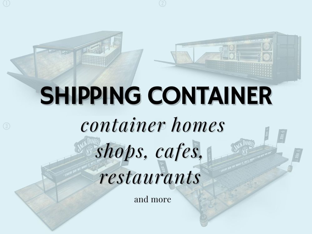 Design shipping container homes, shops, cafes, restaurants and more ...