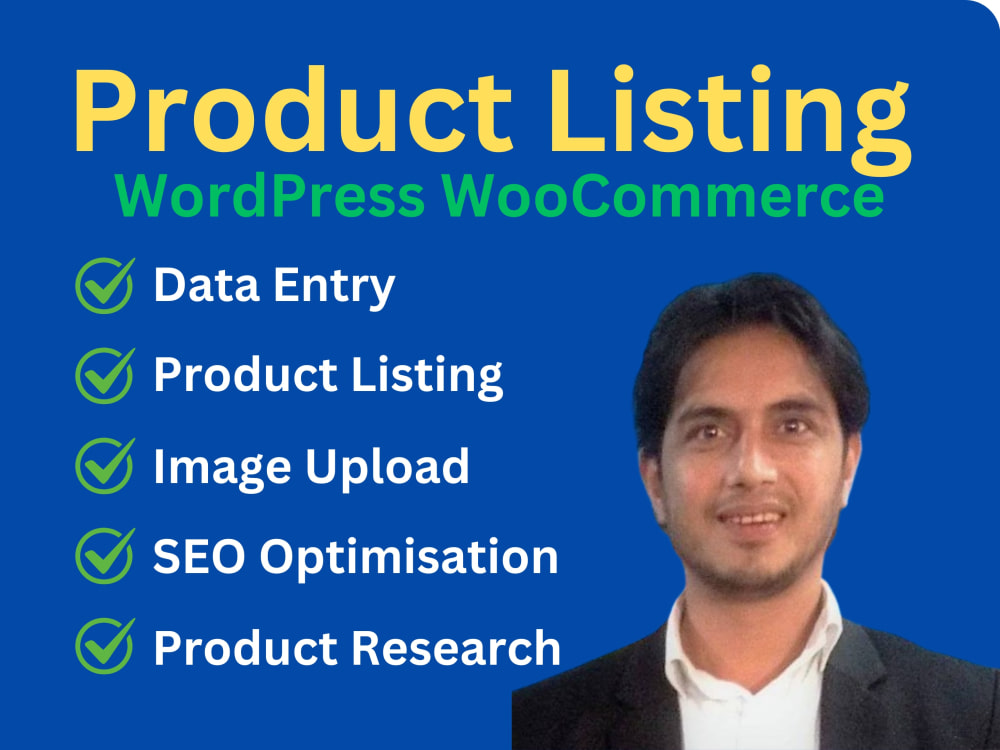 Expert Product Listing Service for WordPress eCommerce Store | Upwork