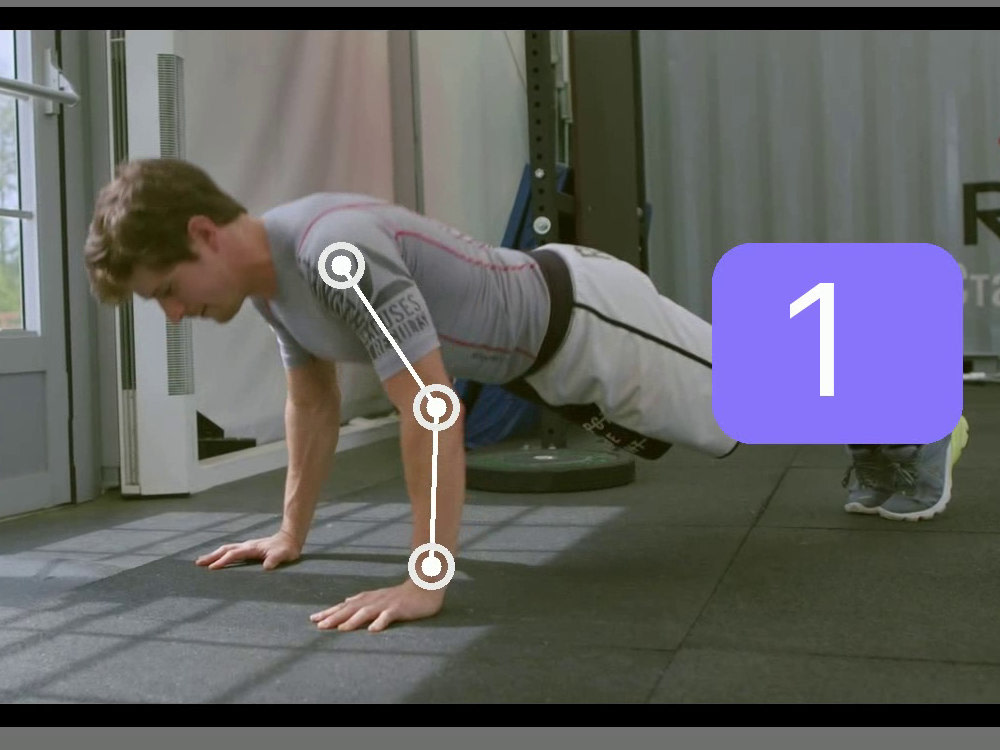 A Push ups Counter using Pose estimation and YOLO. | Upwork