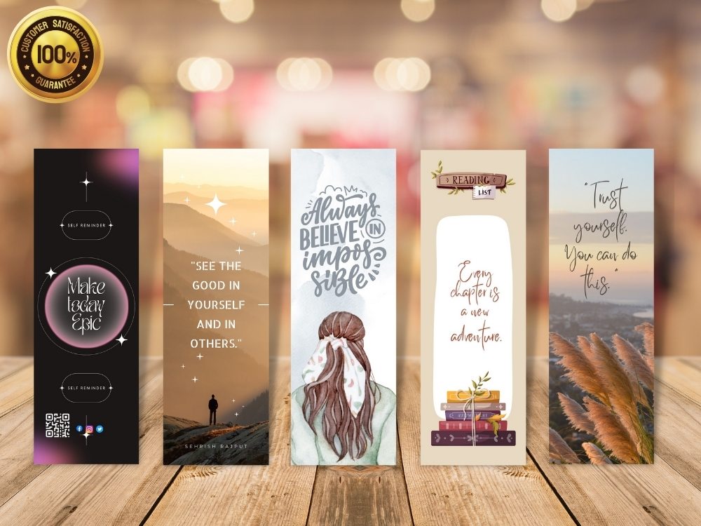 Custom bookmarks and rack card designs | Upwork
