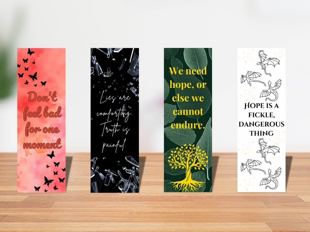 Custom bookmarks and rack card designs | Upwork