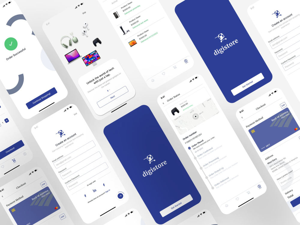 A Premium Mobile App UI/UX Design for iOS & Android | Upwork