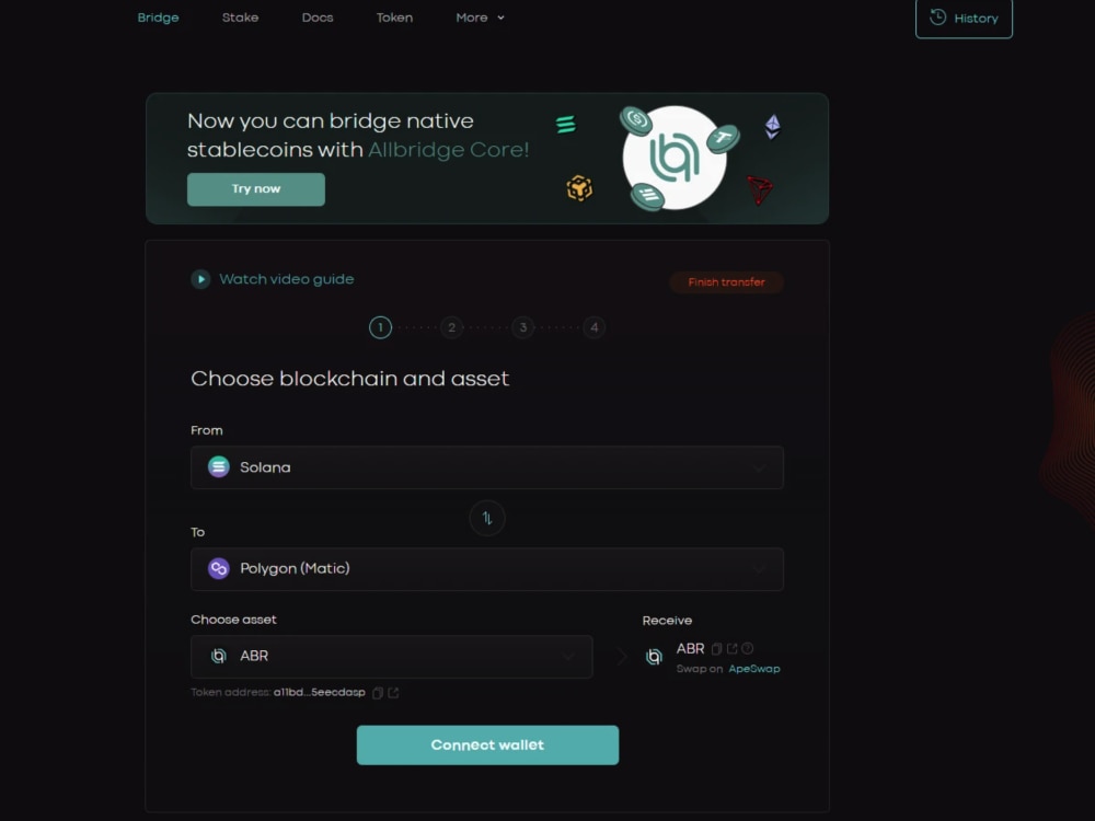 Cross chain token bridge dapp with layerzero hyperlane on solana evm | Upwork