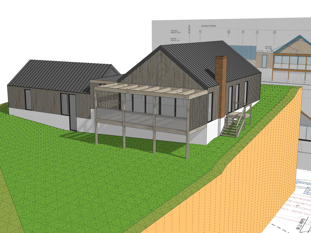 SketchUp model of a building or interior. Precise and user-friendly ...