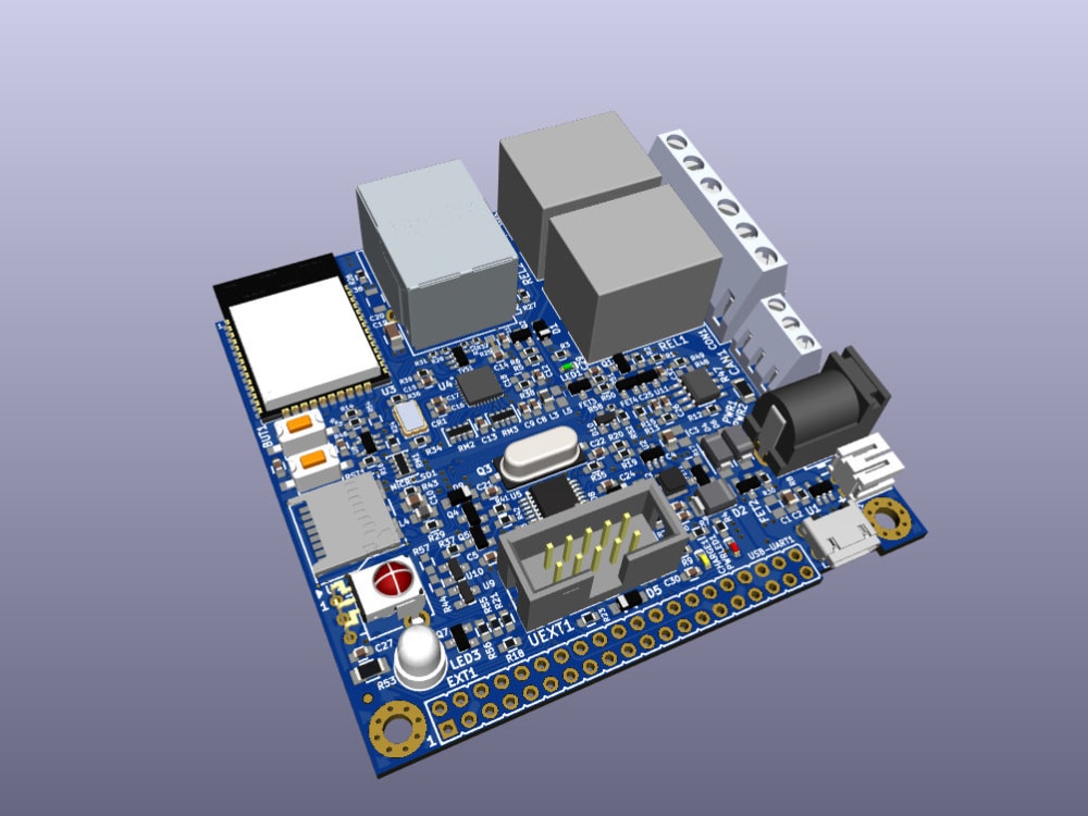 A custom ESP32 Microcontroller Board Design Solution | Upwork