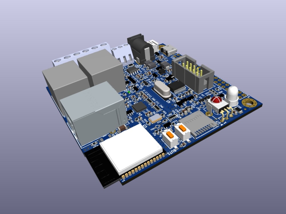 A custom ESP32 Microcontroller Board Design Solution | Upwork