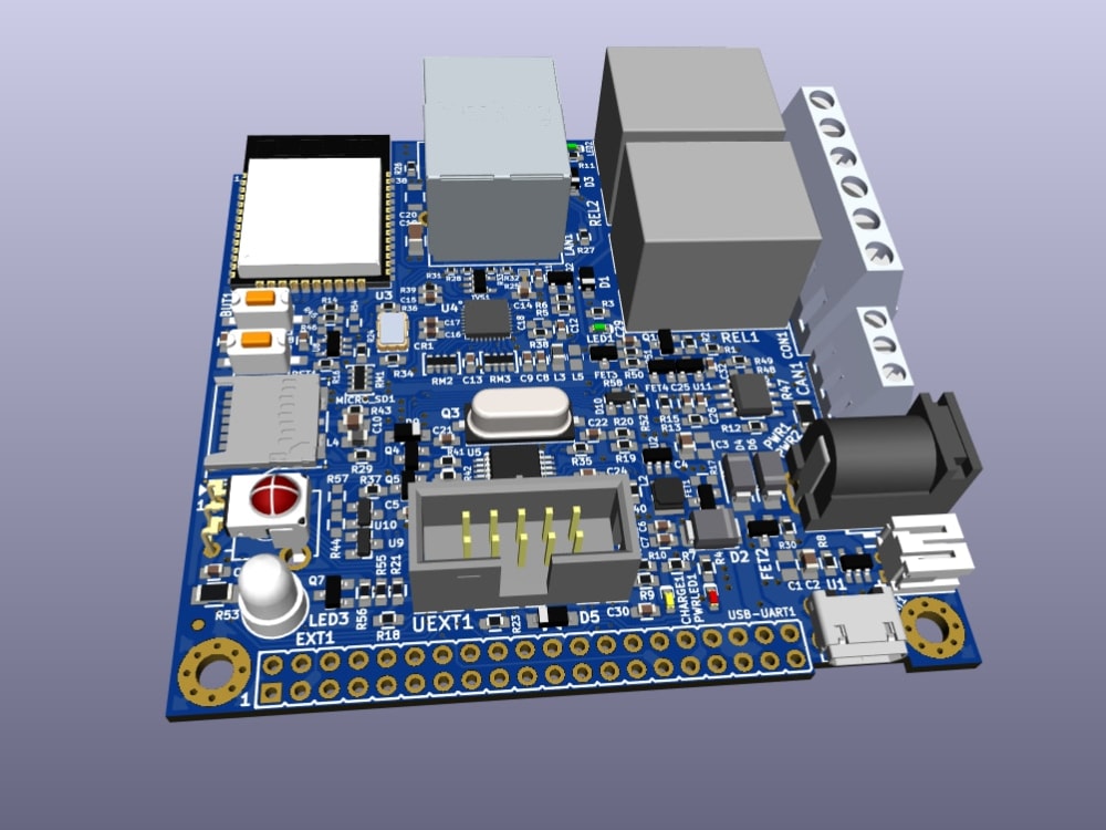 A custom ESP32 Microcontroller Board Design Solution | Upwork
